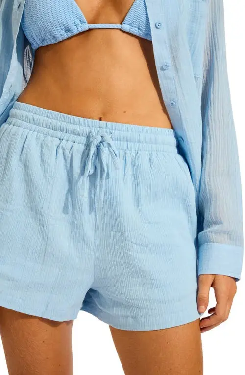 Seafolly Cotton Gauze Cover-up Shorts