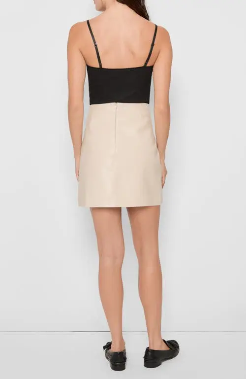 AS By DF Ainsley Recycled Leather Mini Skirt