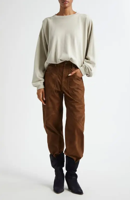 Isabel Marant Étoile Sauria Cotton Sweatshirt
