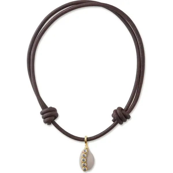 Éliou Cove Necklace - Brown