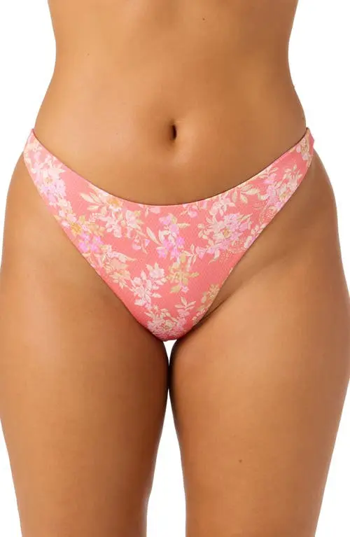 O'Neill Nayomi Floral Bikini Bottom - Porcelain Rose