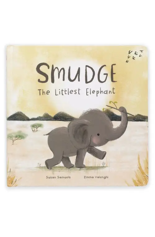JELLYCAT Smudge The Littlest Elephant' Board Book - Multi