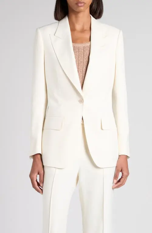 TOM FORD Wallis Twill Blazer - Jb005 Cream