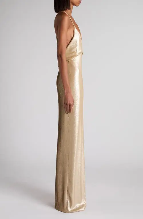 TOM FORD Sequin Embroidered Tulle Gown