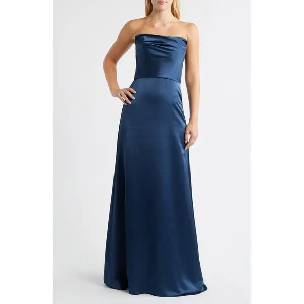 Amsale Jara Strapless Gown