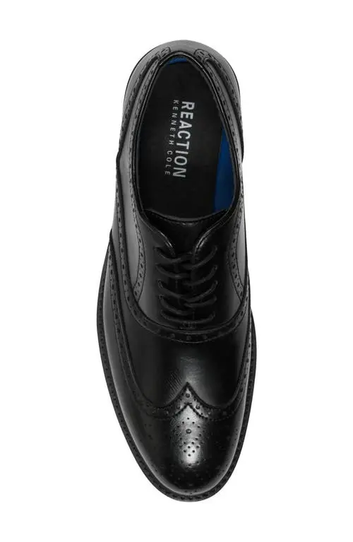 KENNETH COLE Lance Wingtip Oxford - Black