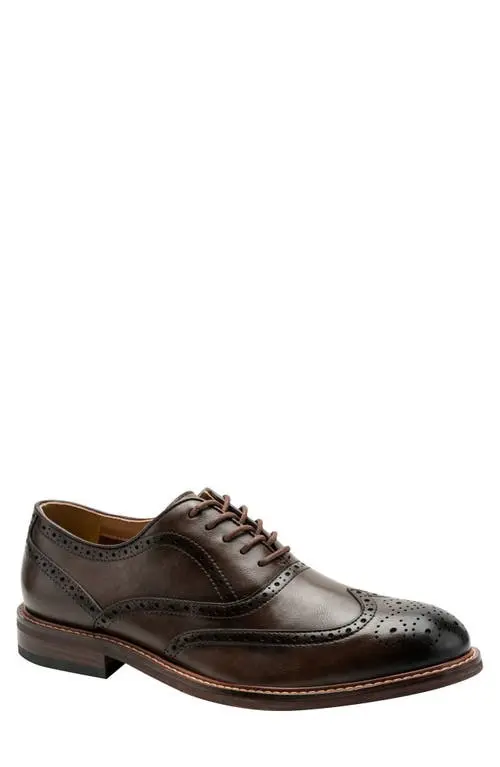 KENNETH COLE Lance Wingtip Oxford - Brown