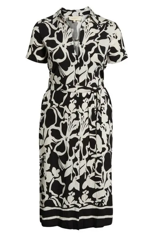 MELLODAY Printed Shirtdress