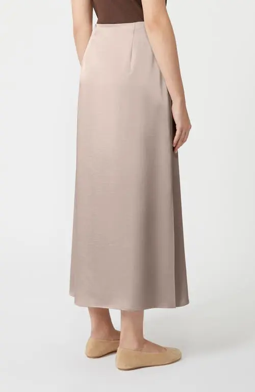 Max Mara Angelo Satin Skirt - Powder