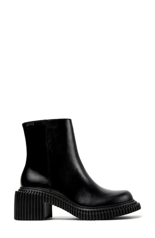 Camper Pix London Zip Up Boots - Black