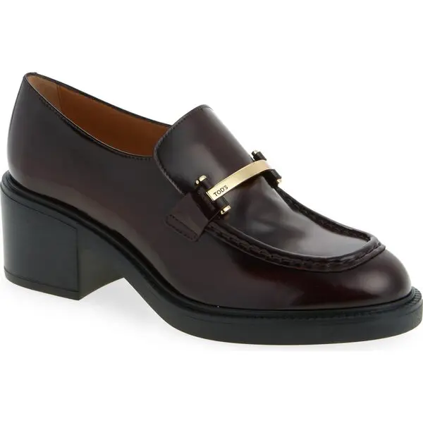 TOD'S Barretta Loafer - Mosto