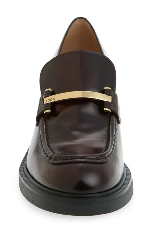 TOD'S Barretta Loafer - Mosto