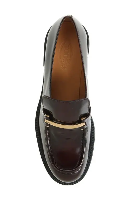 TOD'S Barretta Loafer - Mosto
