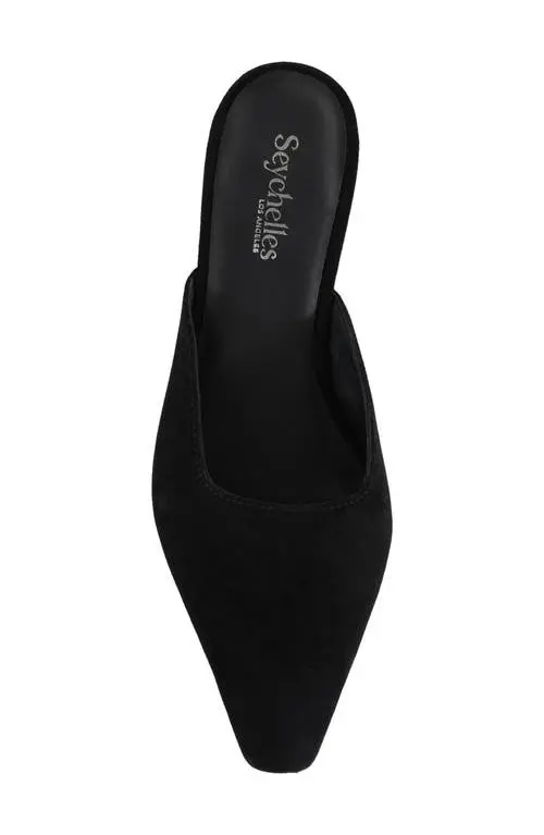 Seychelles Suede Mule With Comfort Cushioning