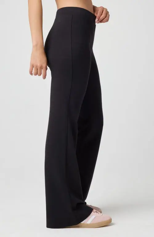 FLORENCE BY MILLS Sporty Terry Flare Pants - Black