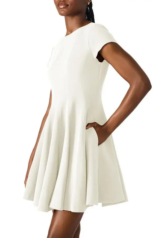 Steve Madden Nili Fit & Flare Mini Dress - Antique