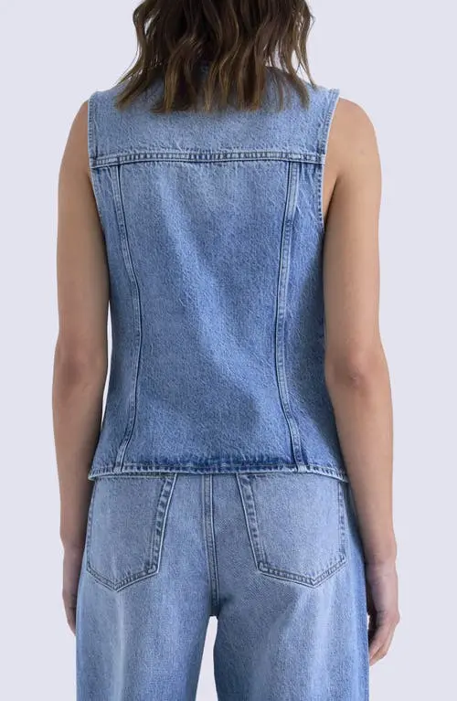 PISTOLA Gia Fitted Denim Vest