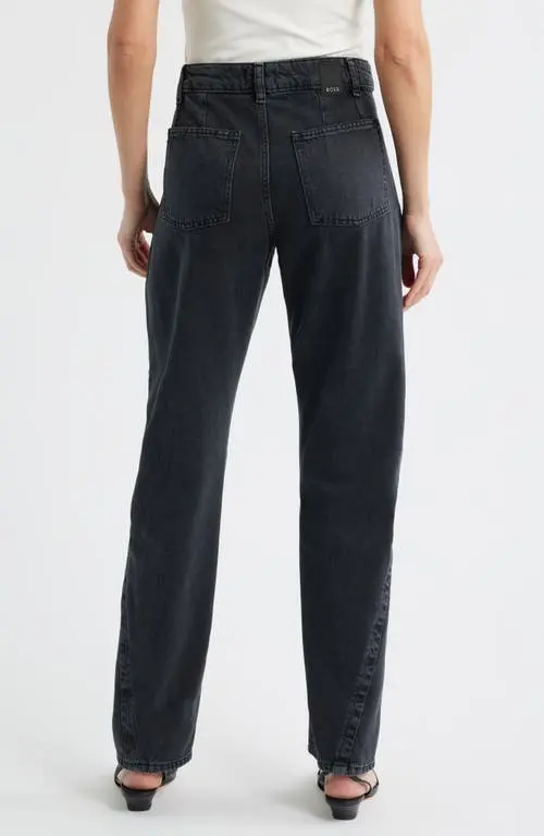 BOSS Daelya Straight-leg Jeans