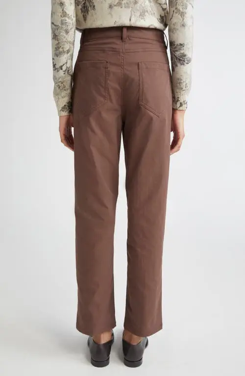 Herno Cotton Feel Five-pocket Pants - Chocolate