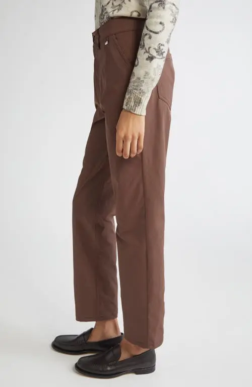 Herno Cotton Feel Five-pocket Pants - Chocolate