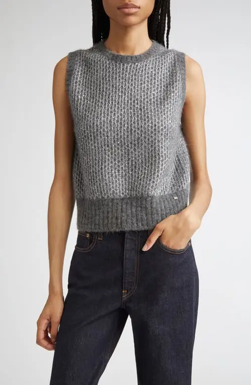 Herno Sleeveless Sequin Metallic Sweater