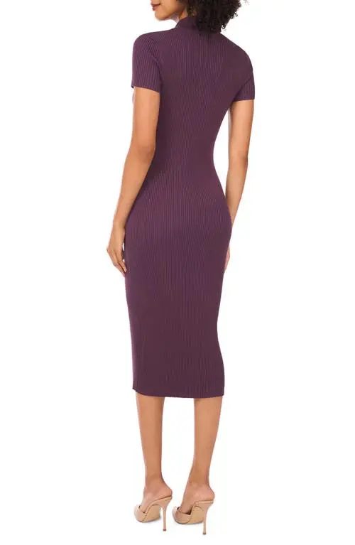 Vince Camuto Ribbed Knit Midi Dress
