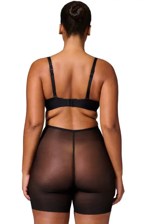 Simone Perele Essential Uplifting Mid Rise Shaper Shorts - Black