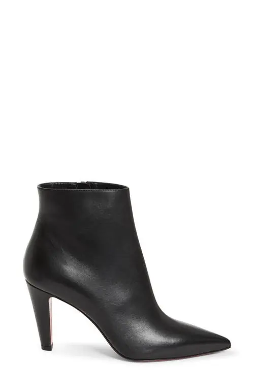 CHRISTIAN LOUBOUTIN Vibella Pointed Toe Bootie - Black