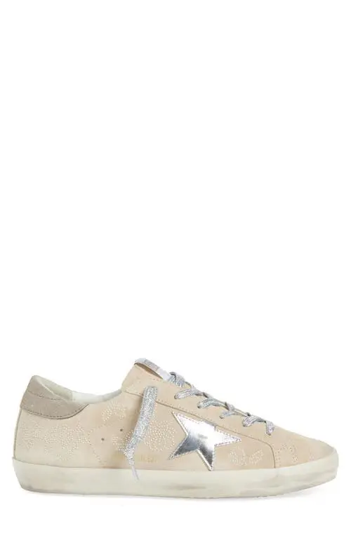 GOLDEN GOOSE Super-star Low-top Sneaker - Light Grey/silver