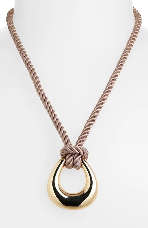 Nordstrom Open Pendant Cord Necklace