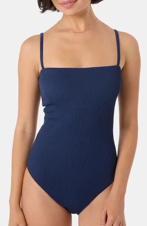 Roxy Love Rib One-piece Swimsuit - Mood Indigo