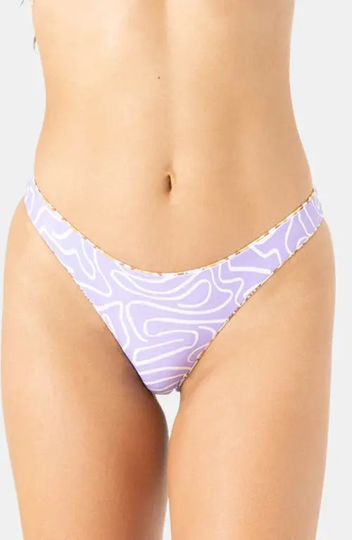 Roxy Sunshine State Of Mind Reversible Bikini Bottoms