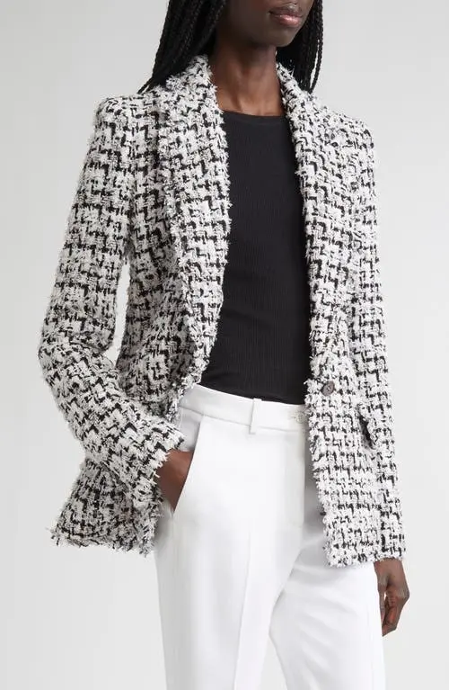 Michael Kors Tweed One-button Blazer