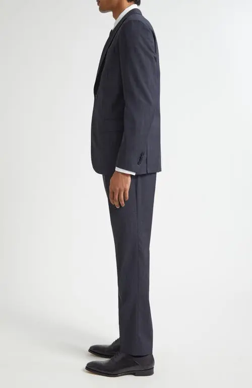 Boglioli B-line Pinstripe Virgin Wool Suit