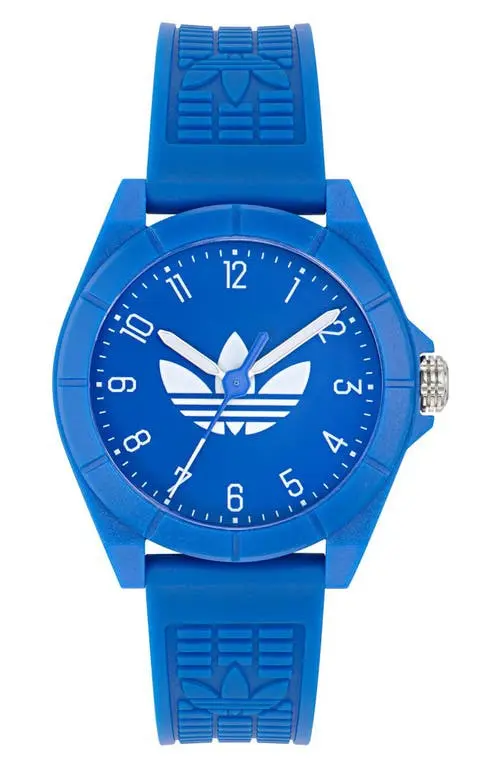 Adidas Project Four Resin Strap Watch - Blue