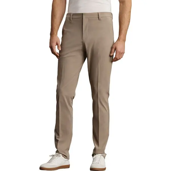 RHONE Commuter Pro Slim Fit Trousers - Teak Brown