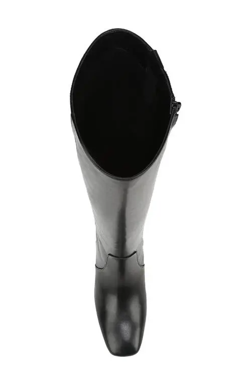 Sam Edelman Porter Knee High Boot - Black Leather