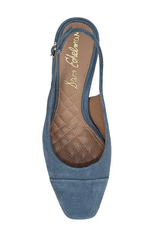 Sam Edelman Essa Slingback Pumps - Blue Agate