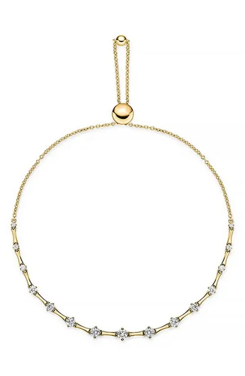 Memoire Cadence Bolo Diamond Bracelet - Yellow Gold