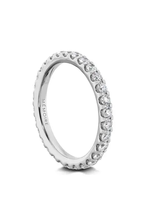 Memoire Odessa Diamond Eternity Band Ring - Platinum