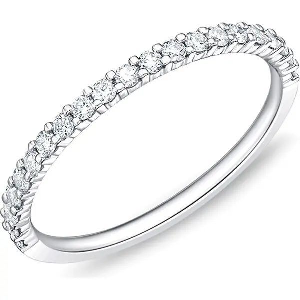 Memoire Petite Prong Diamond Eternity Band - Platinum