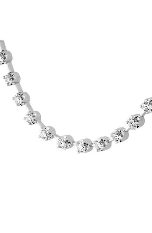 Memoire Serena Diamond Station Necklace