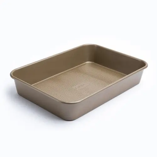 CUISIPRO 13.5 X 9.5-inch Rectangular Steel Nonstick Roasting Pan