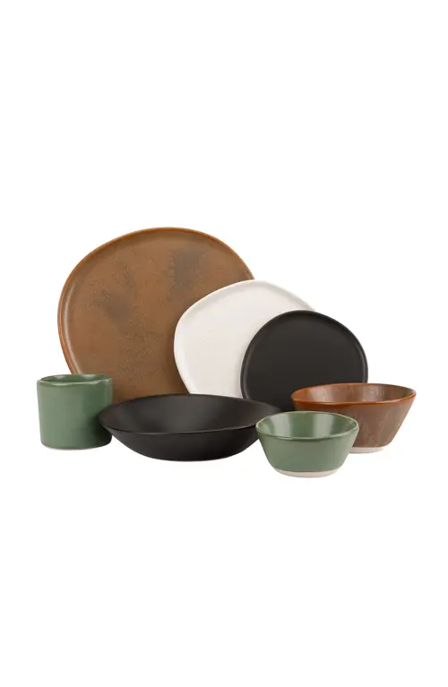 HAAND Ripple Dinner Setting Set - Piedmont/7 Piece