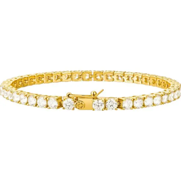 UNTAMED PETALS Zoe Tennis Bracelet - Gold