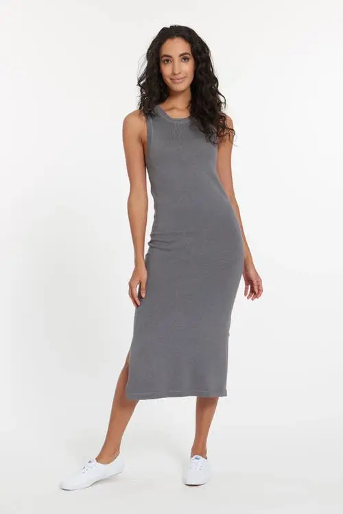 LEIMERE Atacama Tank Dress - Granite Grey