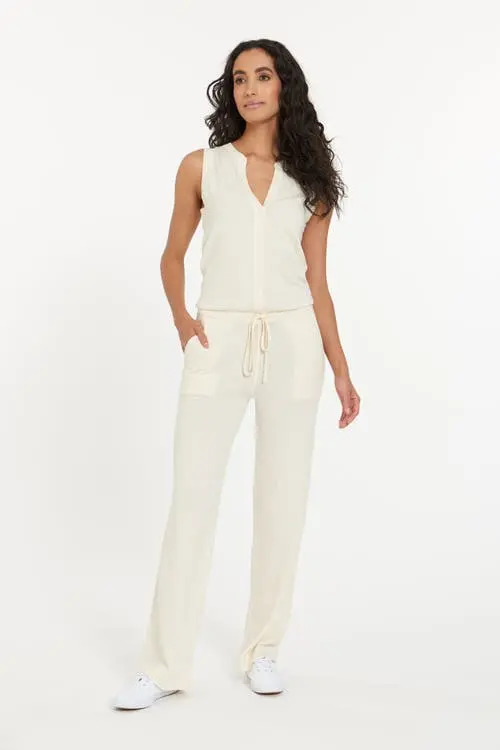 LEIMERE Portofino Jumpsuit - Antique White