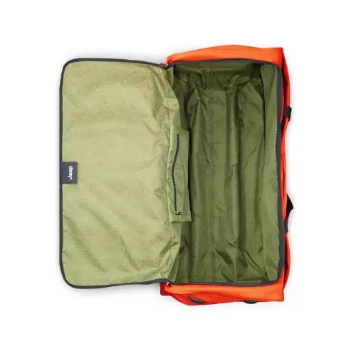 JEEP 31-inch Two Wheel Rolling Duffle Bag