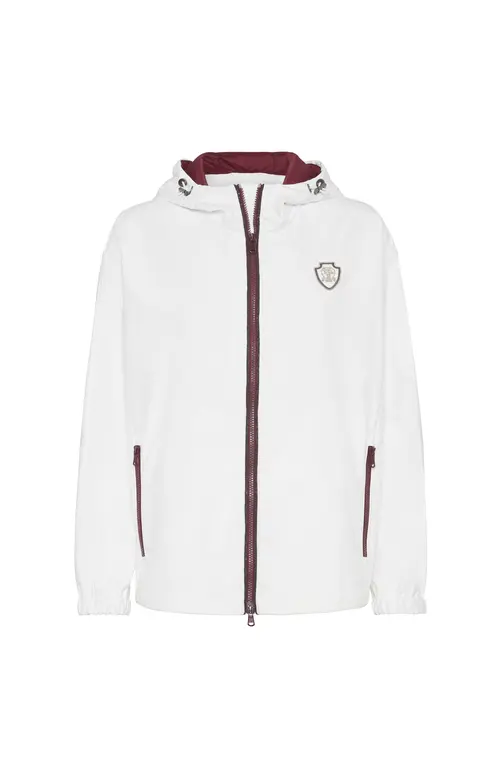 Brunello Cucinelli Nylon Windbreaker - White