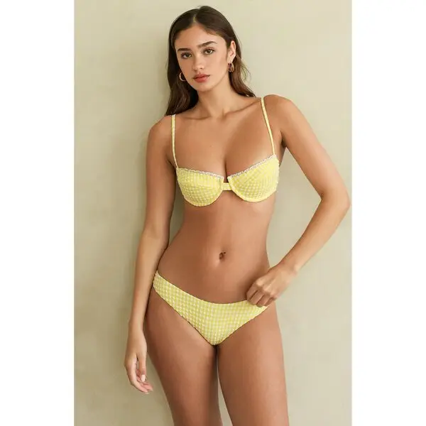 DIPPIN DAISY'S Rory Underwire Bikini Top - Limone